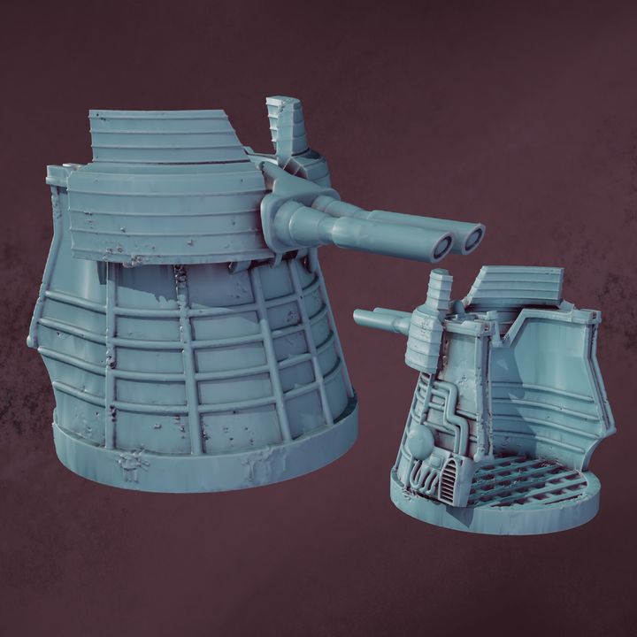 3D Printable The Fall - Part 3 - Battlefield Support by EonsOfBattle